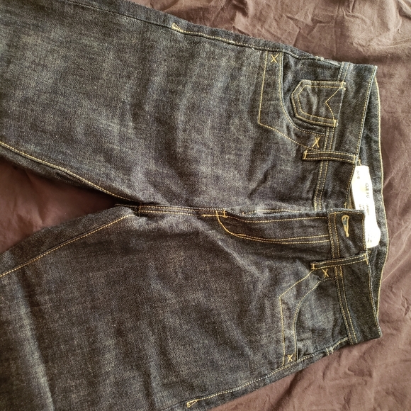 Jeans | Vintage Cinch Back Raw Denim 3 | Poshmark